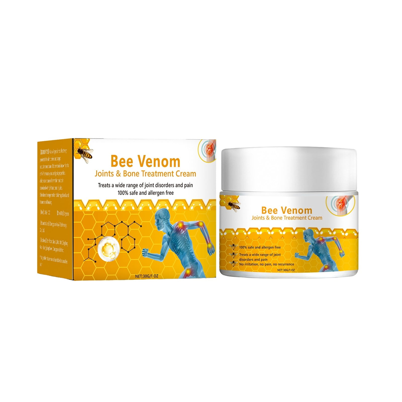 Bee V-eno？m Bee Pain Cream, Bee Cream Joint Cream, Bee Ointment, Bee ...