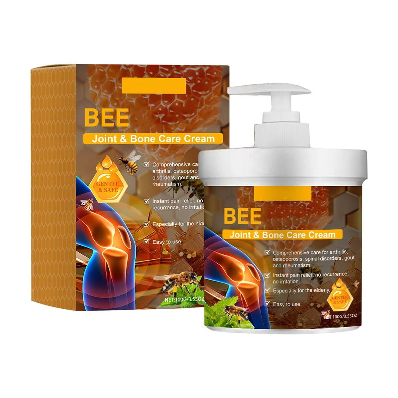 Bee V-eno？m Joint Pain Care Cream Nourishes Bones And Soothes The ...