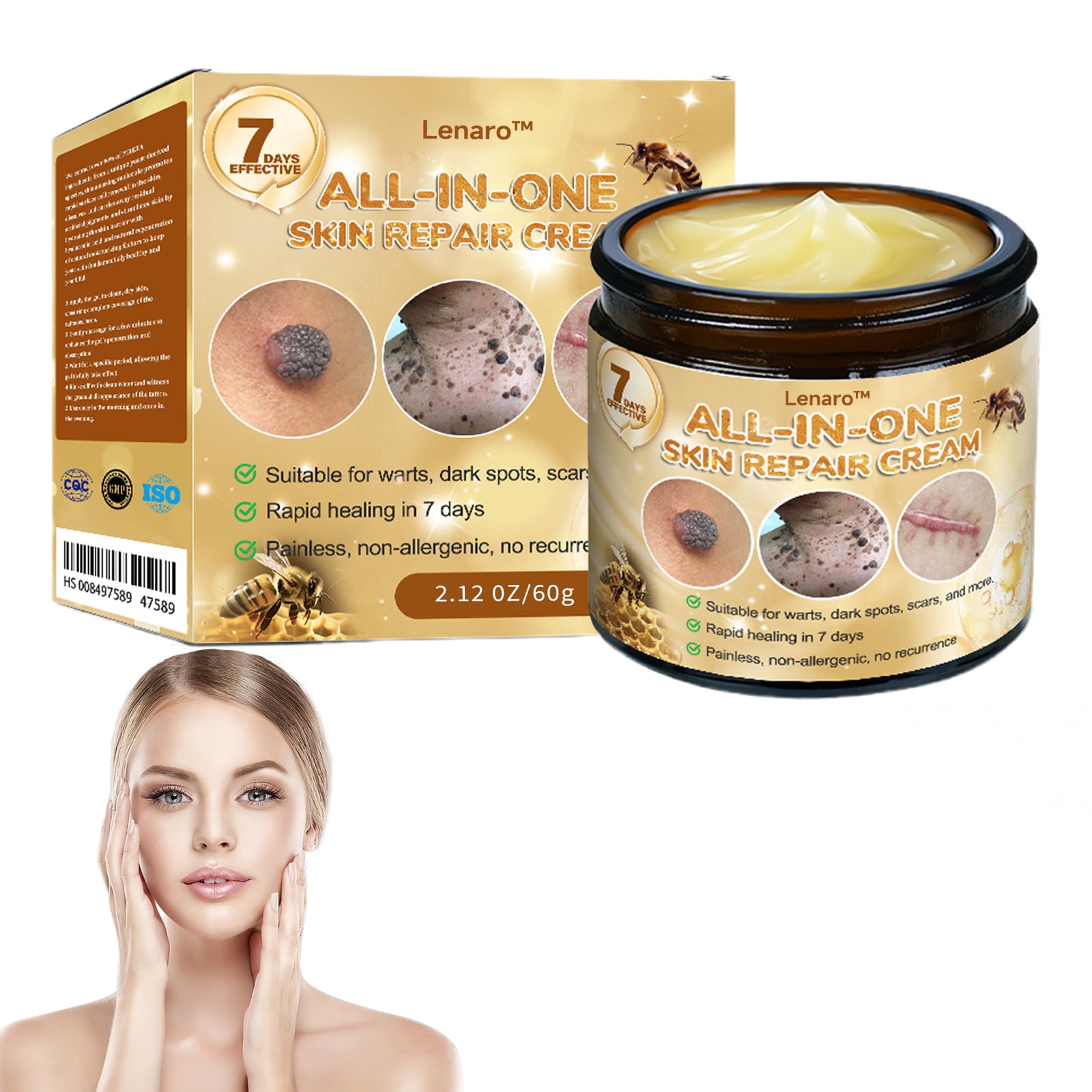 Bee Vénom All-in-One Cream, Bee Vénom Skin Treatment Cream, Bee ...