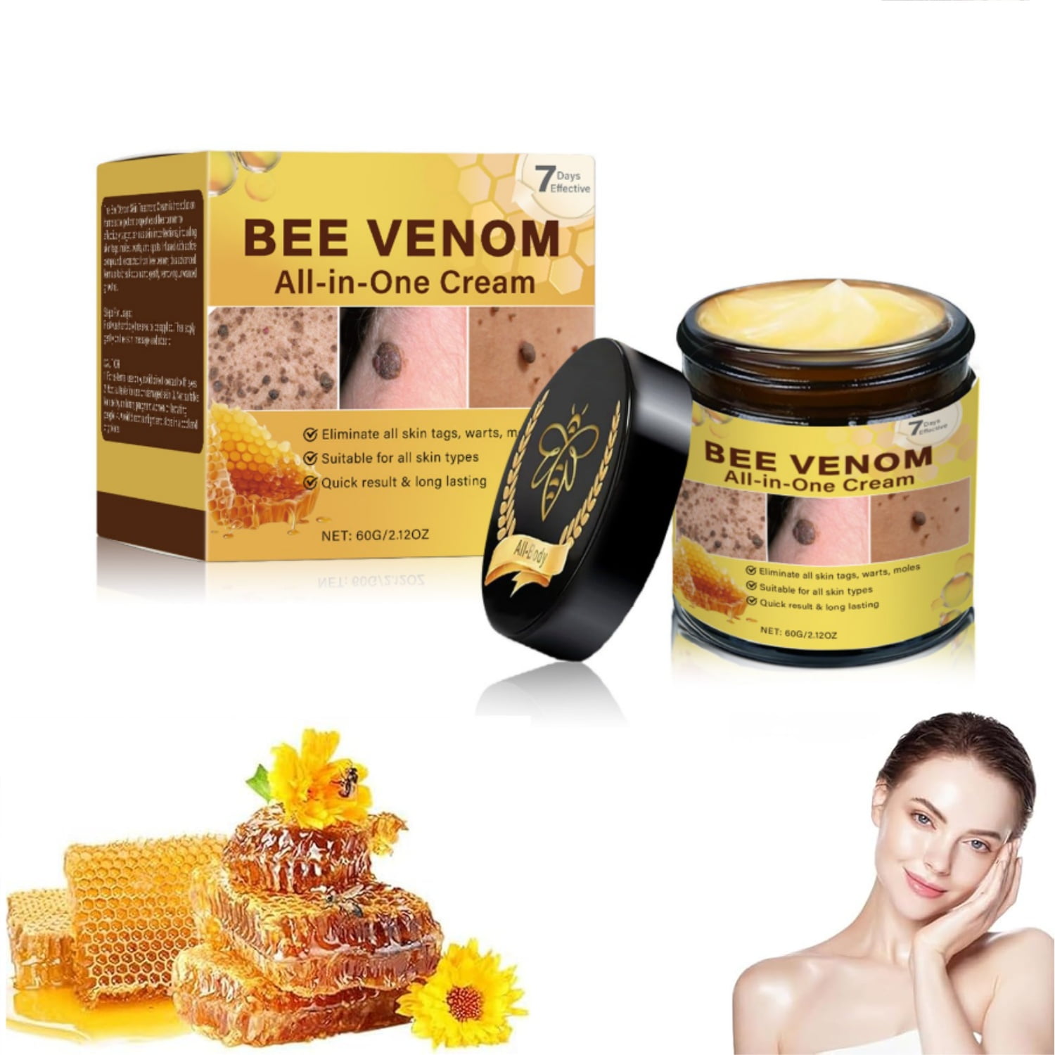 Bee Vénom Cream Multi Effect Al In One Powerful All Body Bee Vénom Skin ...
