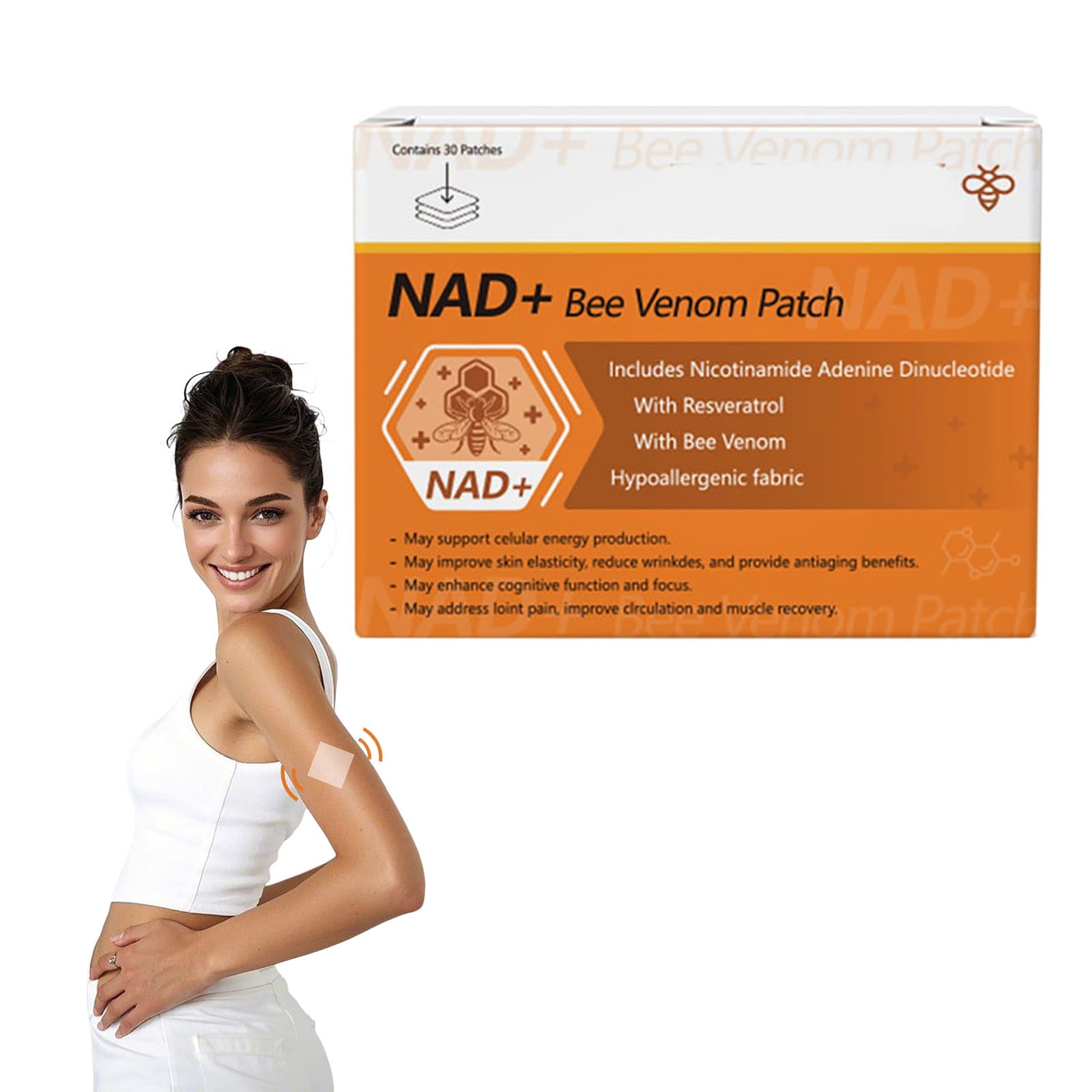 Bee VÃ©nom Firming Patches â 30 Count â Advanced -Reducing and Skin ...