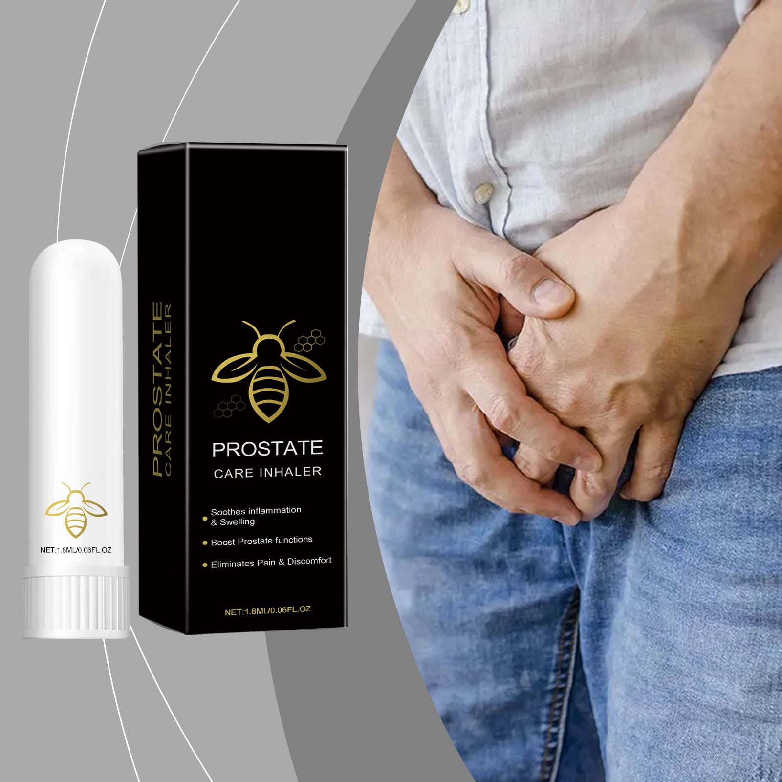 Bee Vénom Men's Care Inhaler Relieves Discomfort And Improves Daily ...