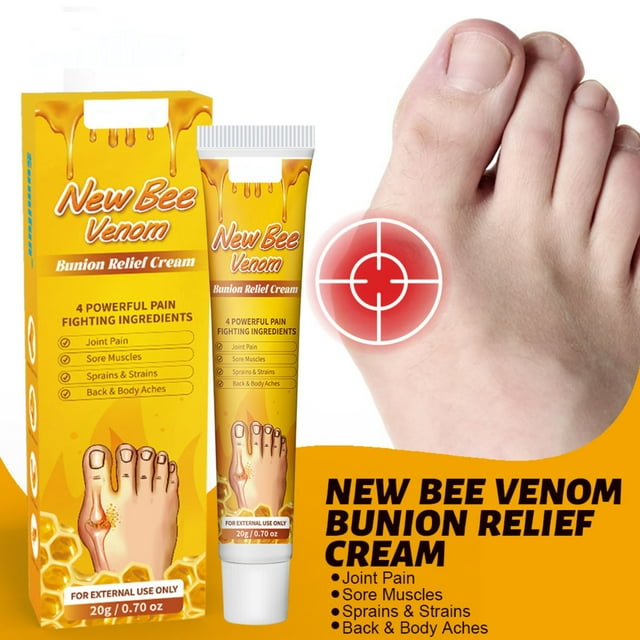 Bee Vénom Plaster Bee Bunion Health Cream Joint Massage Cream Moisturizing Joint Cream - Walmart.com