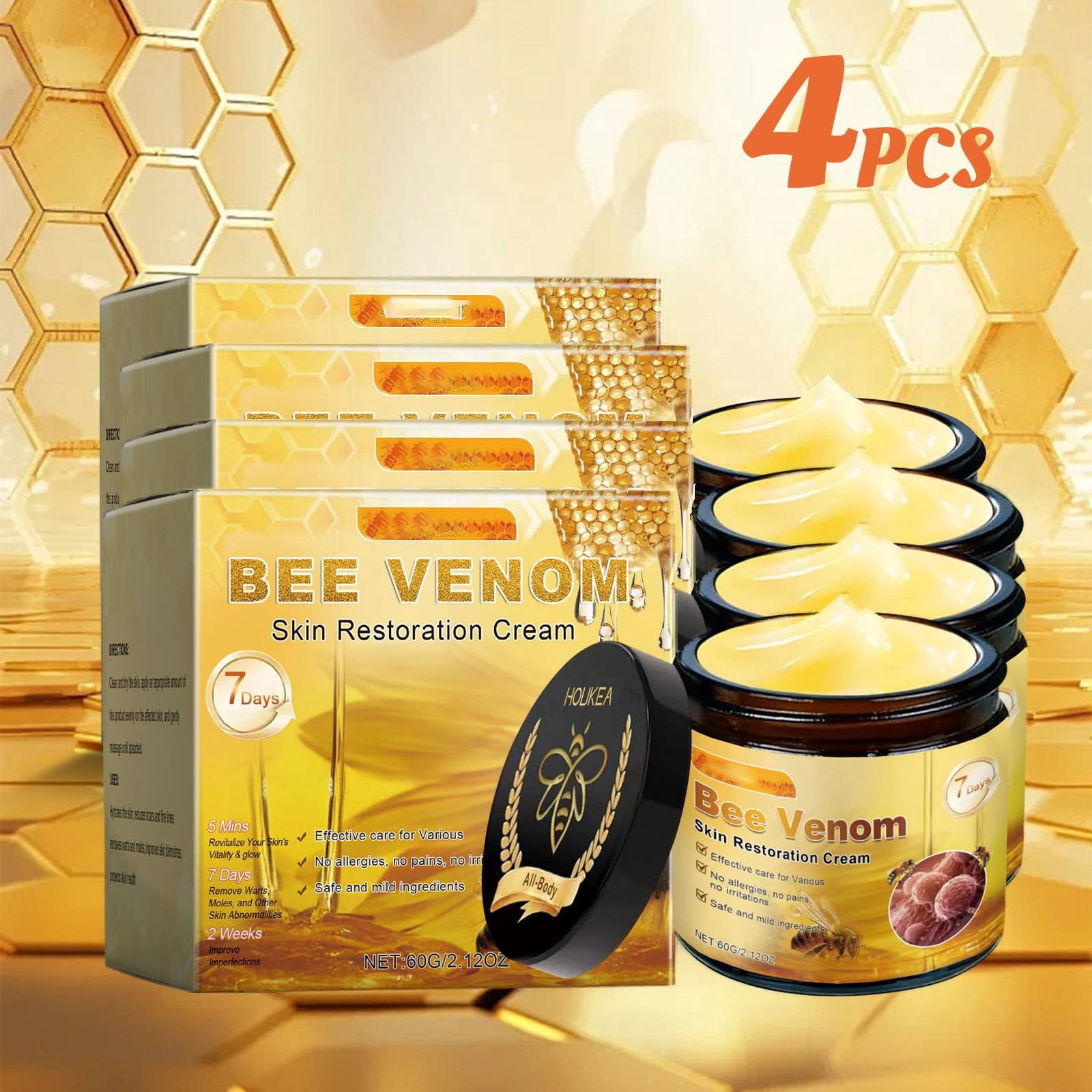 Bee_Vënom Skin Treatment Cream,Bee_Vënom Skin Restoration Cream ...