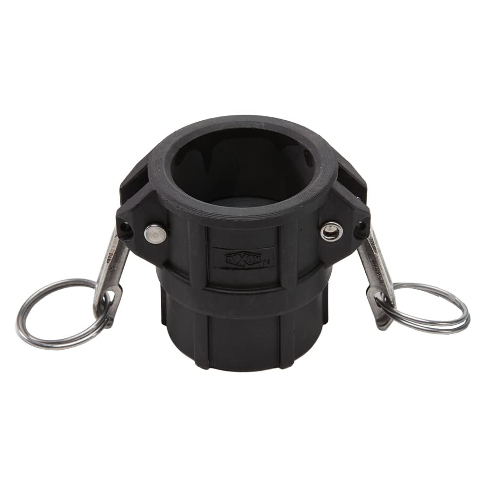 Bee Valve 1 1/2" x 1 1/2" PVC Camlock Fittings - Plastic Hose Coupler ...