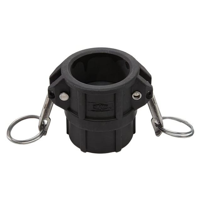 Bee Valve 1 1/2" x 1 1/2" PVC Camlock Fittings - Plastic Hose Coupler ...