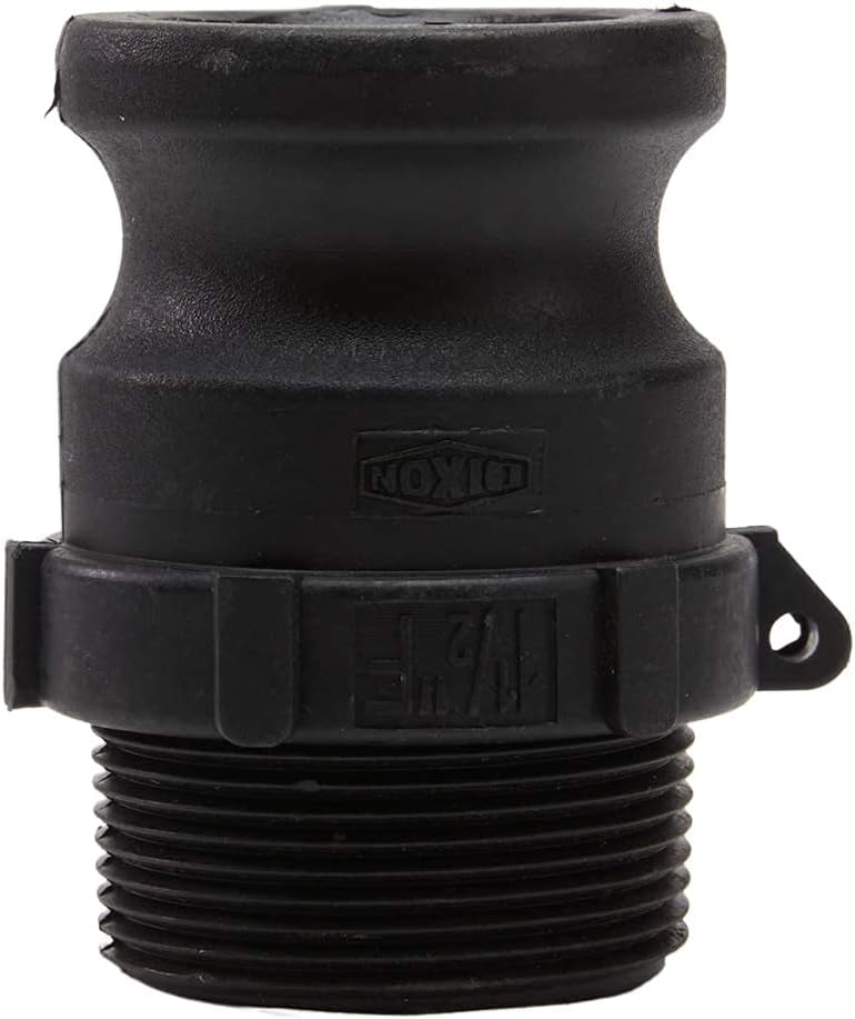 Bee Valve 2" x 2" PVC Camlock Fittings - Plastic Hose Coupler - Poly ...