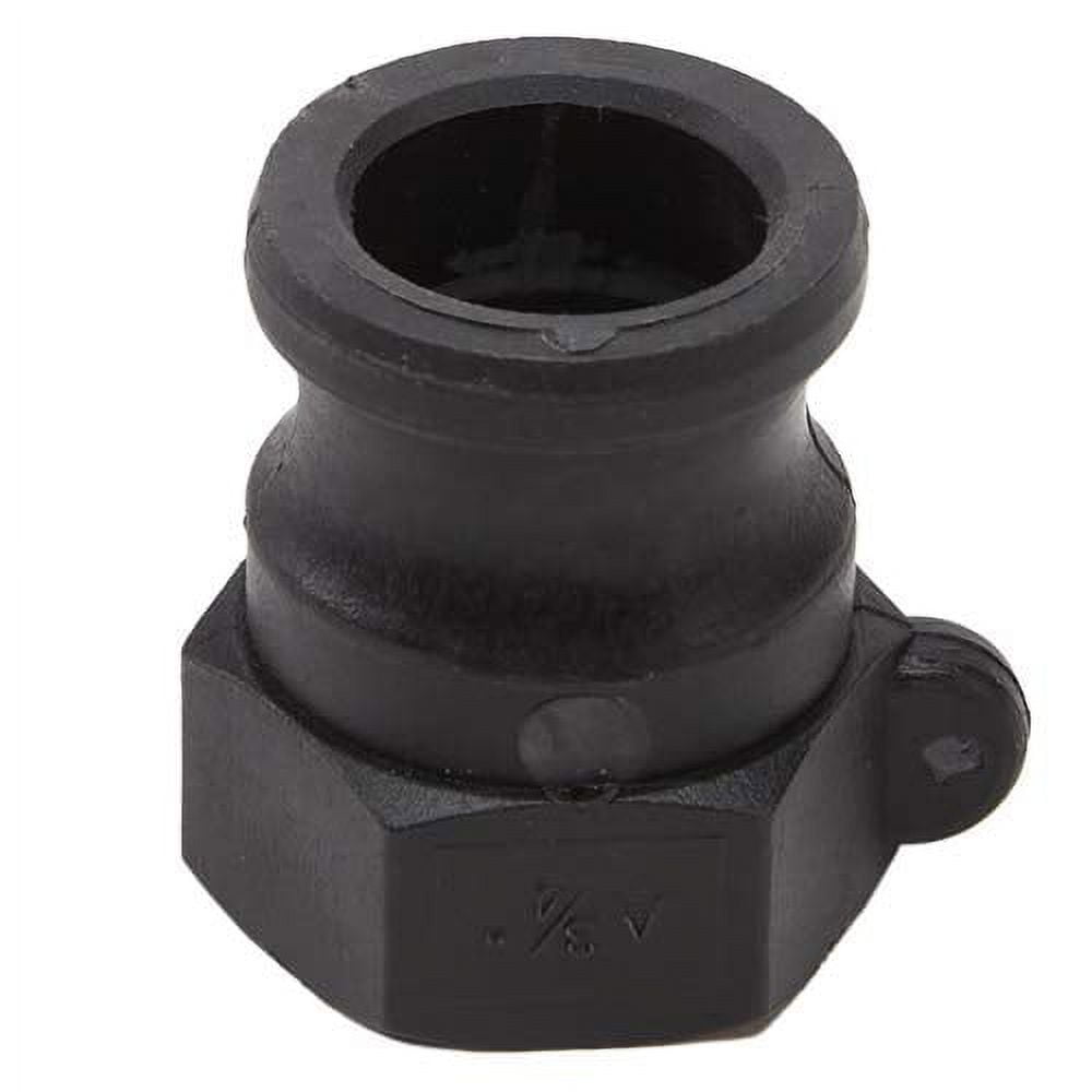 Bee Valve 3/4" x 3/4" PVC Camlock Fittings - Plastic Hose Coupler ...