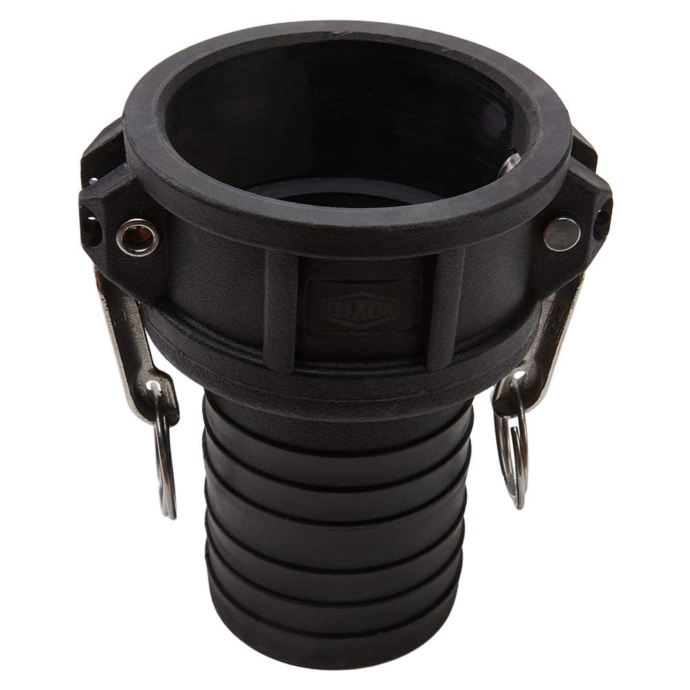 Bee Valve 3" PVC Camlock Hose Shank Fitting - Plastic Hose Barb Coupler ...