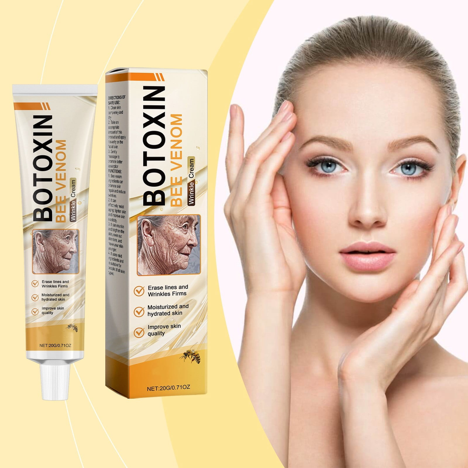 Bee Vemon Face Neck Cream for and Firming Vitamin E Lift Cream Face ...