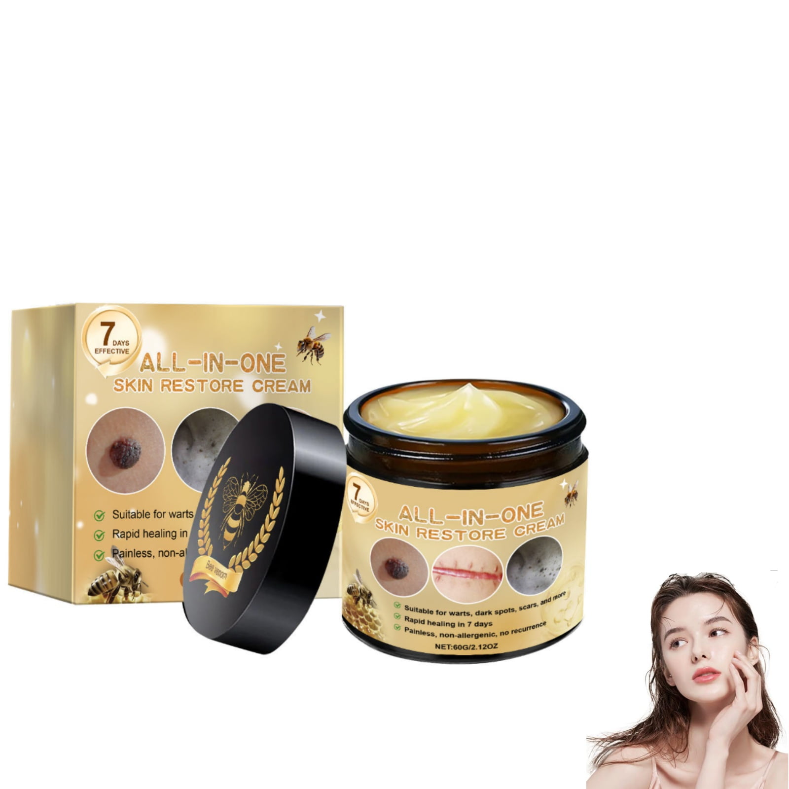 Bee Ven®om All-Body skin Restoration Cream,All-in-one skin care cream ...