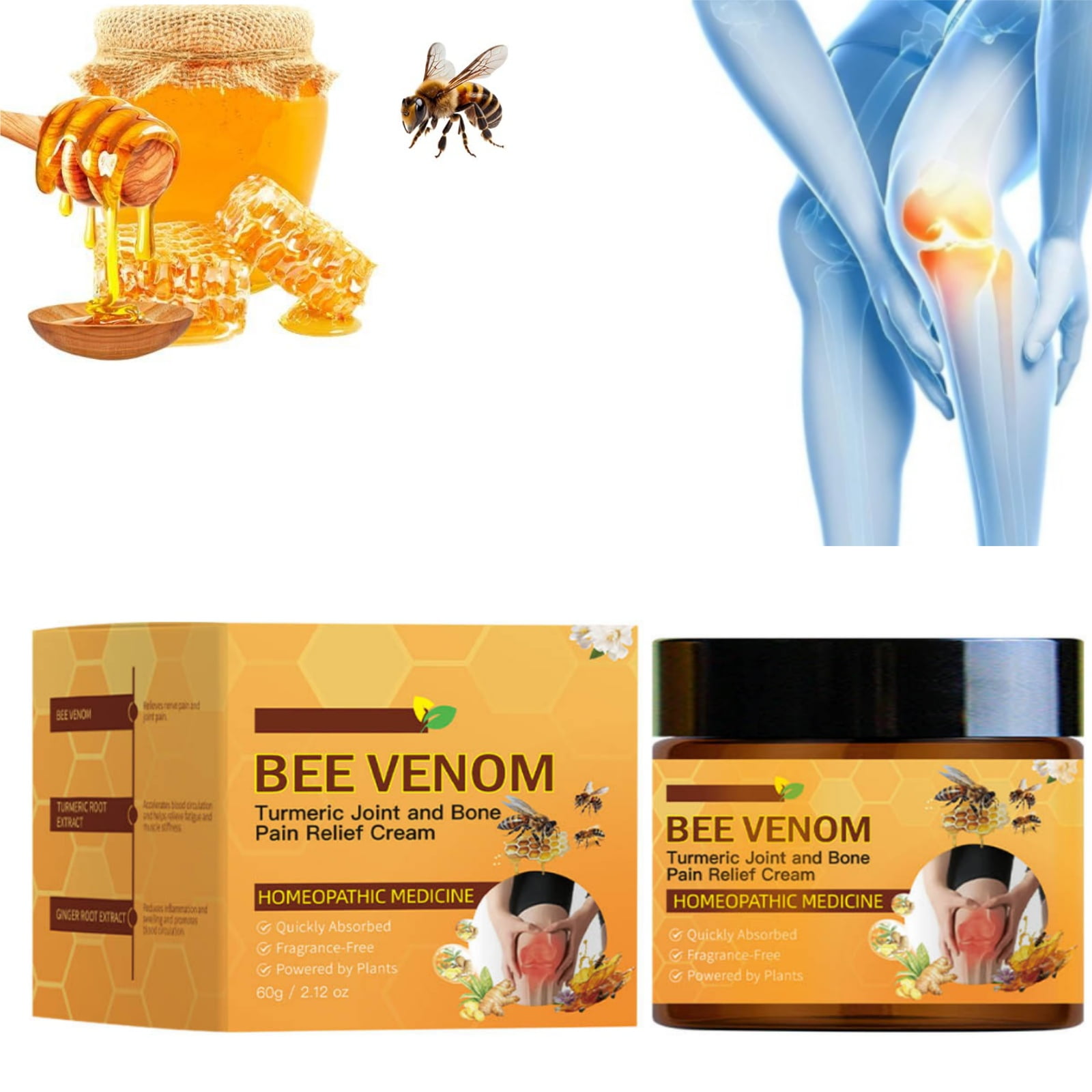 Bee VenÂ®om Joint Relief Cream Joint Care Cream Soothing&Nourishing ...
