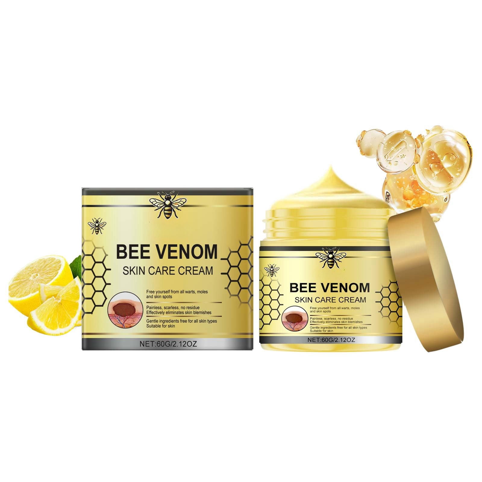 Bee Ven®omm Skin Care Cream - Natural Blemishes & Scars Mole Care ...