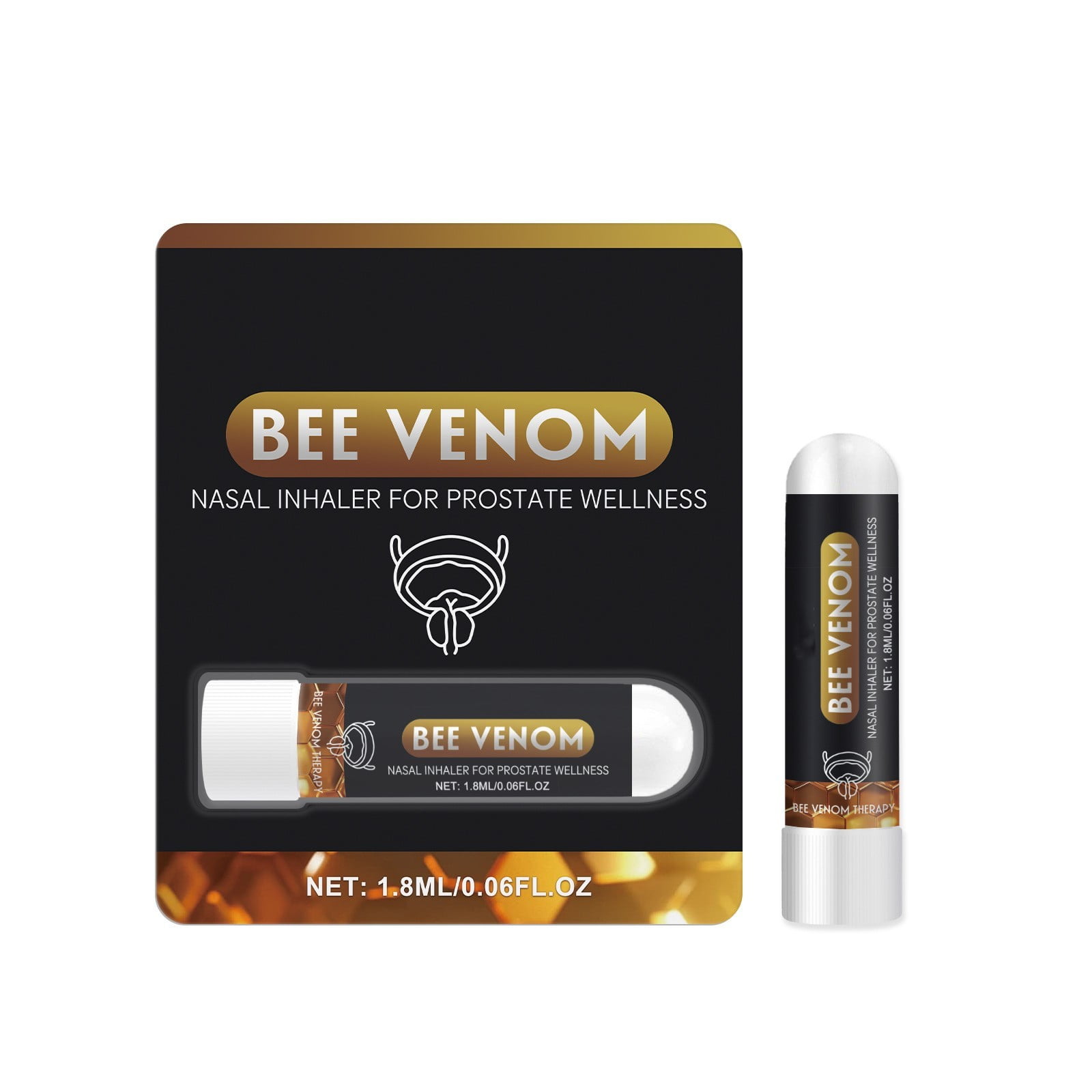 Bee Venin Nasal Inhaler Stick for Prostate Wellness, Clean Nose and ...