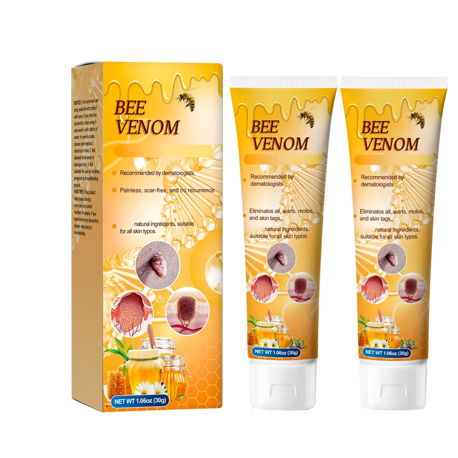 Bee VenmCream,Bee-Ven0m Warrt Remover, Warrt Cream Gram Warrt Cream ...