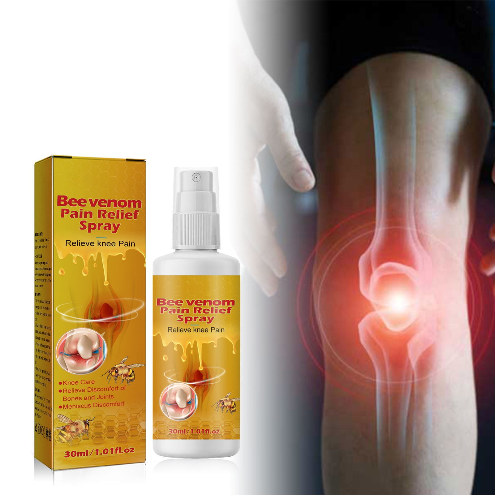 Bee&Venom Nursing Spray 30mlJoint Nursing Spray To Joint Knee Muscle ...