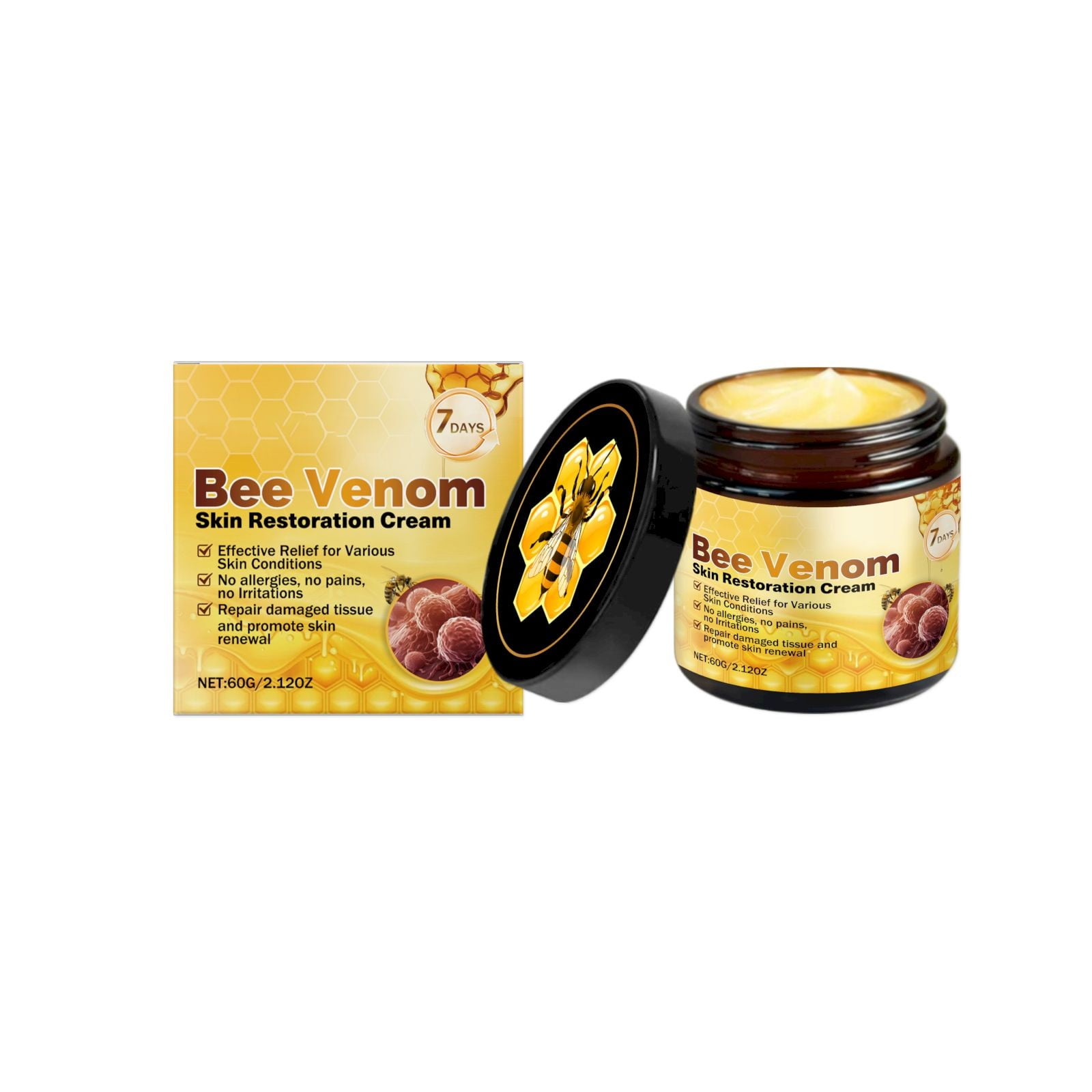 Bee and Venom Skin Effectively All Types Of Skin Blemishes Natural ...