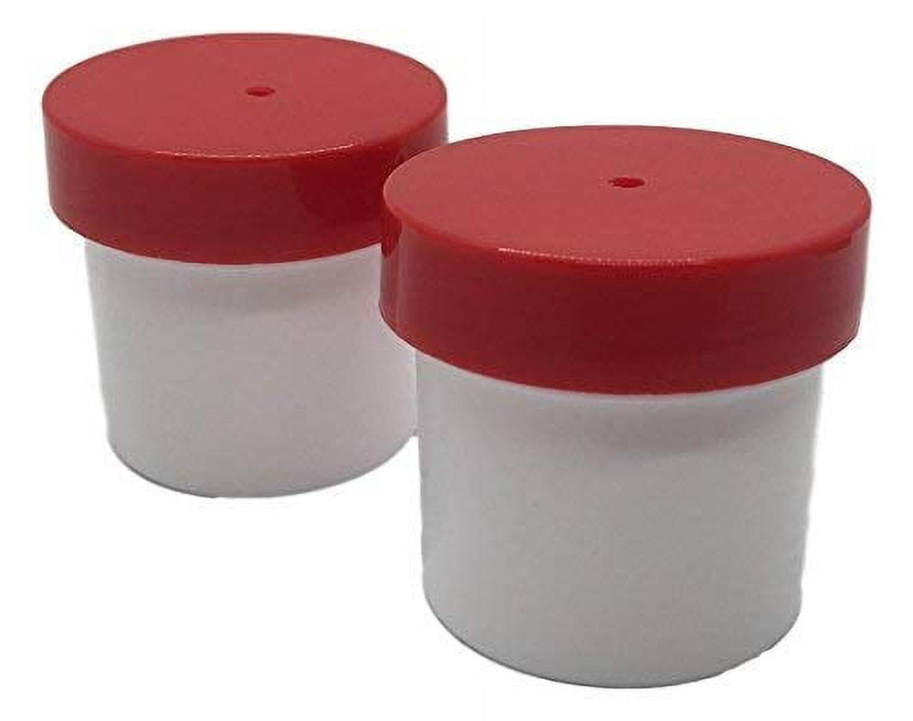 Bee & Wasp Proof Hummingbird Nectar Cups - White with Red Lid - Set of ...