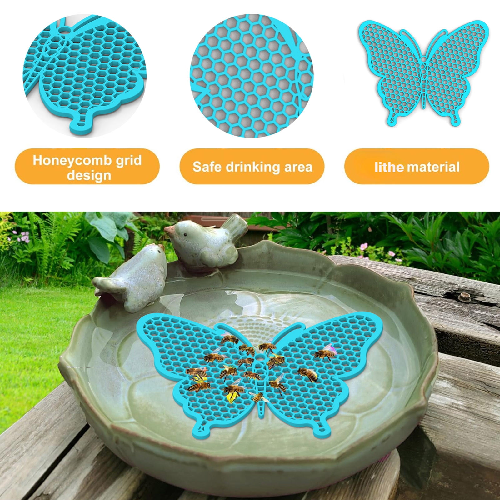 Bee Watering Station, Bee Feeder, Bee Waterer, Pollinator Watering ...