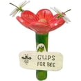 Bee Watering Station for Garden, Flower-Shaped Pollinator Feeder Cups ...