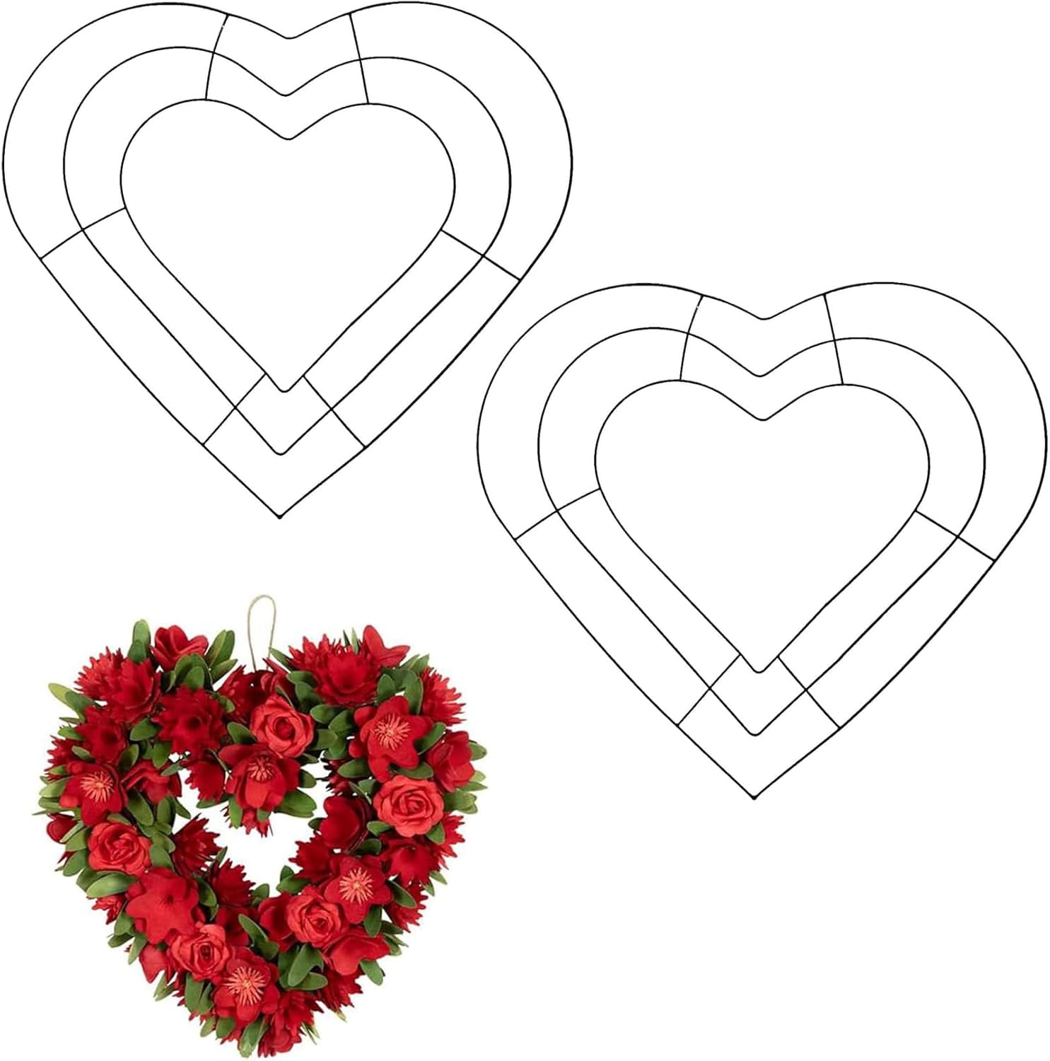 Bee Wire Wreath Form Bunny Wire Wreath Frame for DIY Floral Garden ...