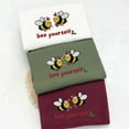 Bee Yourself Christmas Sweatshirt, Cute Bumblebee Embroidery Shirt for ...