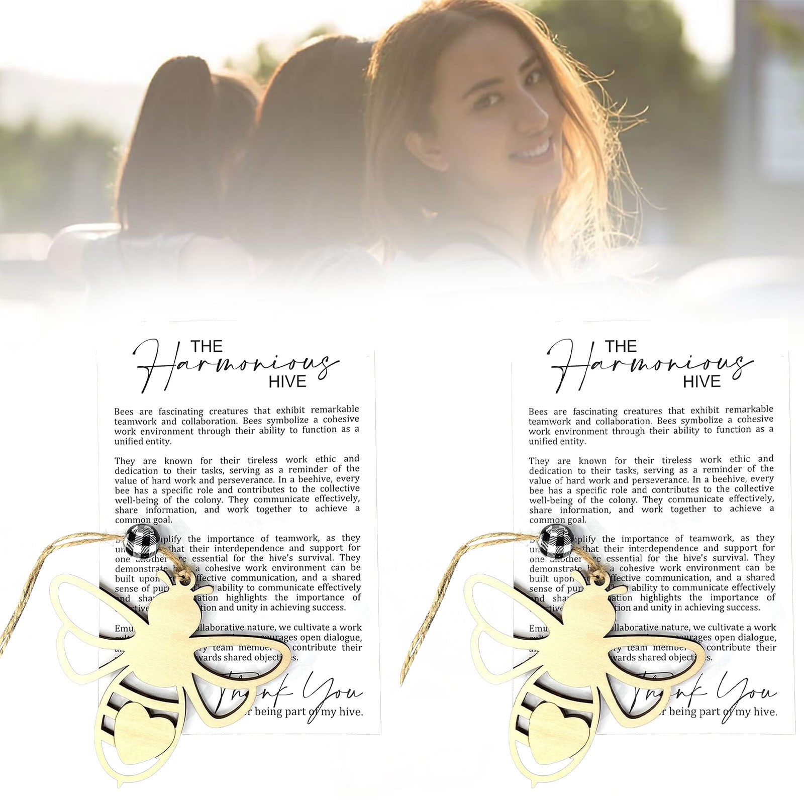 Bee decor hanging,The Story Of Love And Loyalty Wood Decoration Gift ...