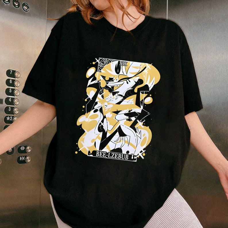 Bee-lzebub Shirt, Helluva Boss, Cute Hazbin Hotel Characters, Hazbin ...