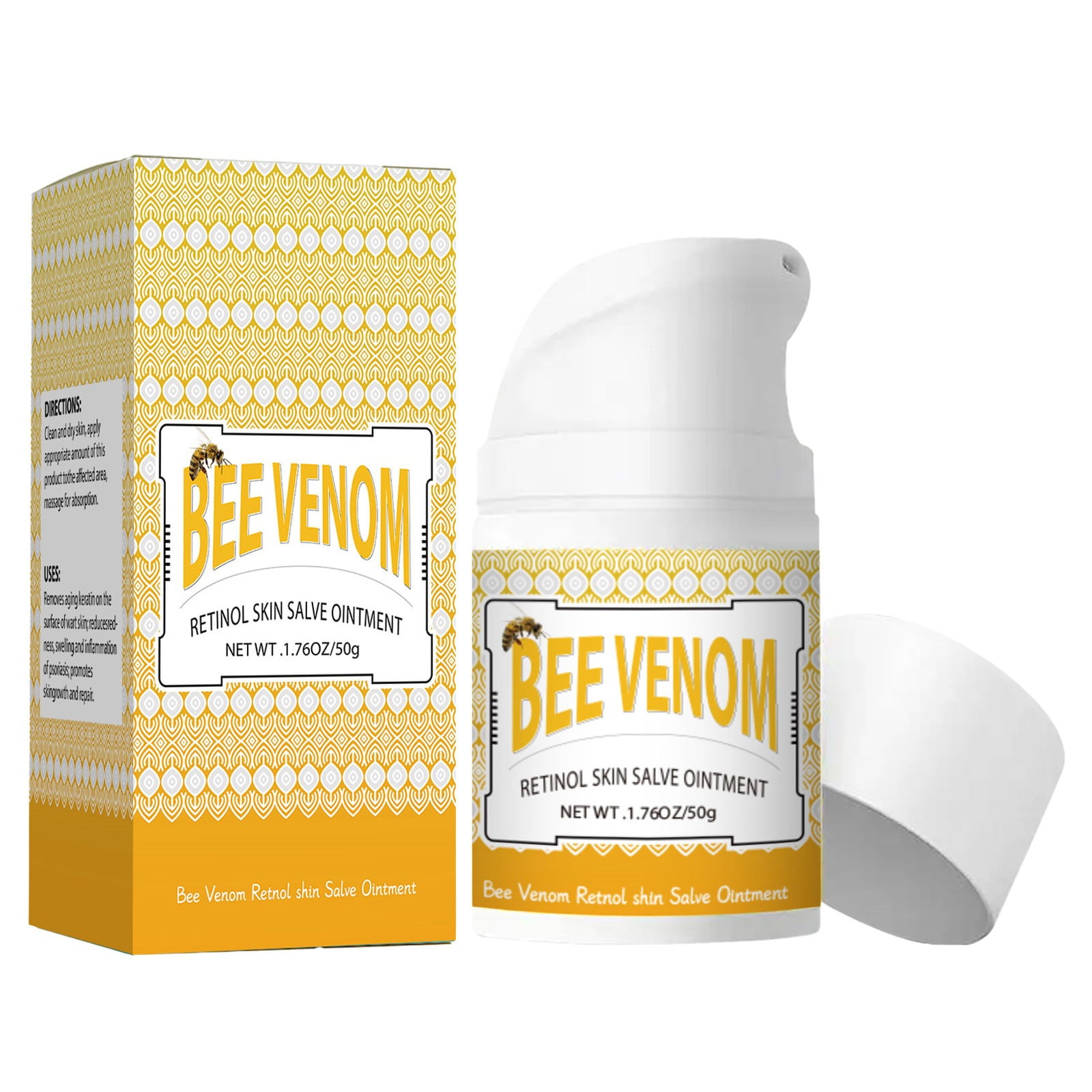 Bee&m Retinol Skin Salve Ointment, B&Venom Retinol Treatment Cream ...