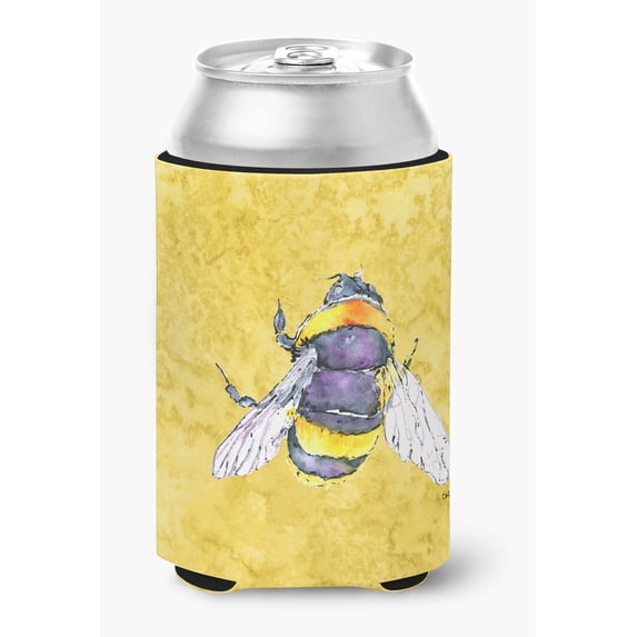 Bee on Yellow Can or Bottle Beverage Insulator Hugger - Walmart.com