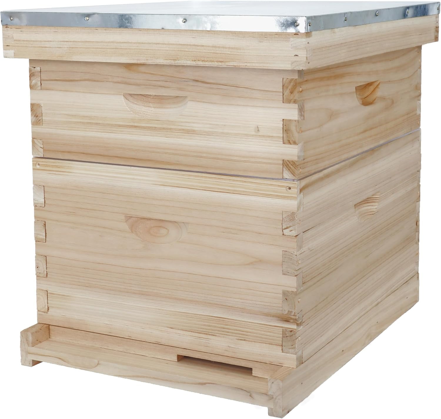 BeeCastle 8 Frame Langstroth Bee Hive, Beehive Starter Kit for ...