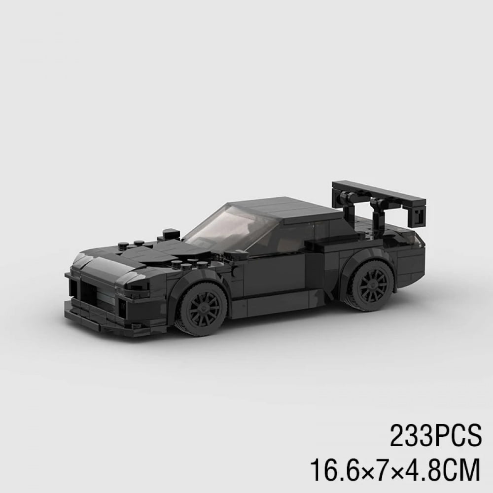 BeeEtMoc City Racing Car Building Blocks Set – Creative DIY Vehicle ...