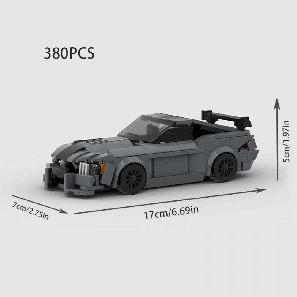 BeeEtMoc City Sports Car Building Blocks – Racing Vehicle Model ...