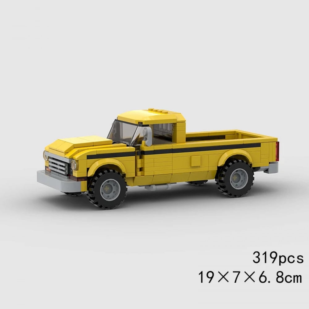 BeeEtMoc Yellow MOC Car – Hornet Taxi Cab Racing Vehicle Model, F1 ...