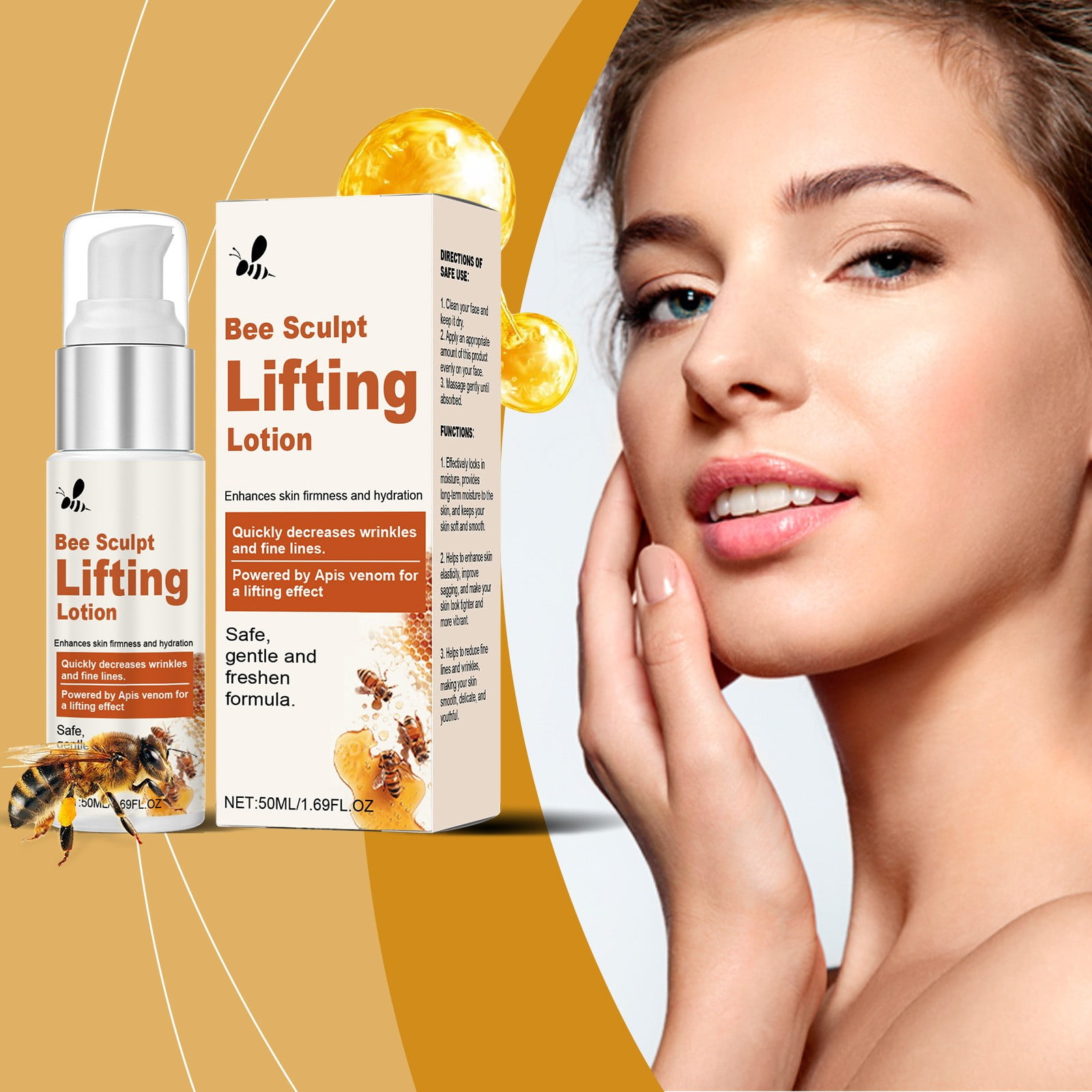 BeeLift Anti-Aging Firming Cream, New Professional Skin Firming Wrinkle ...