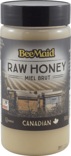 Bee Maid Raw Honey - 500g (17.6 oz) - Walmart.com