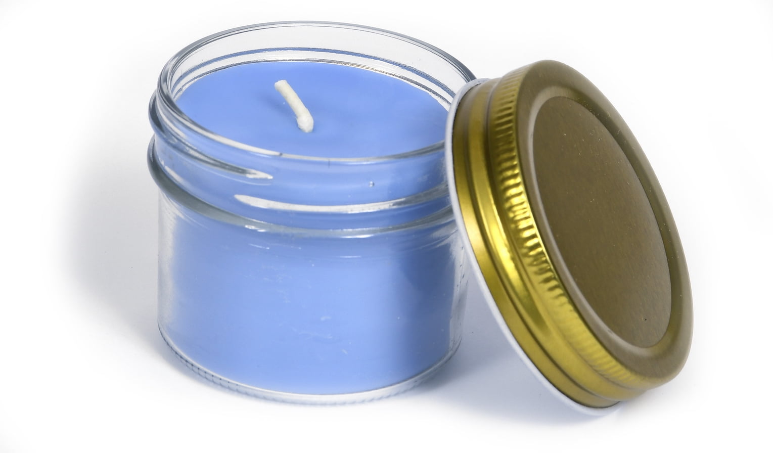 BeeTheLight Beeswax Jar Candle - 100% Pure USA Bees Wax in Glass ...