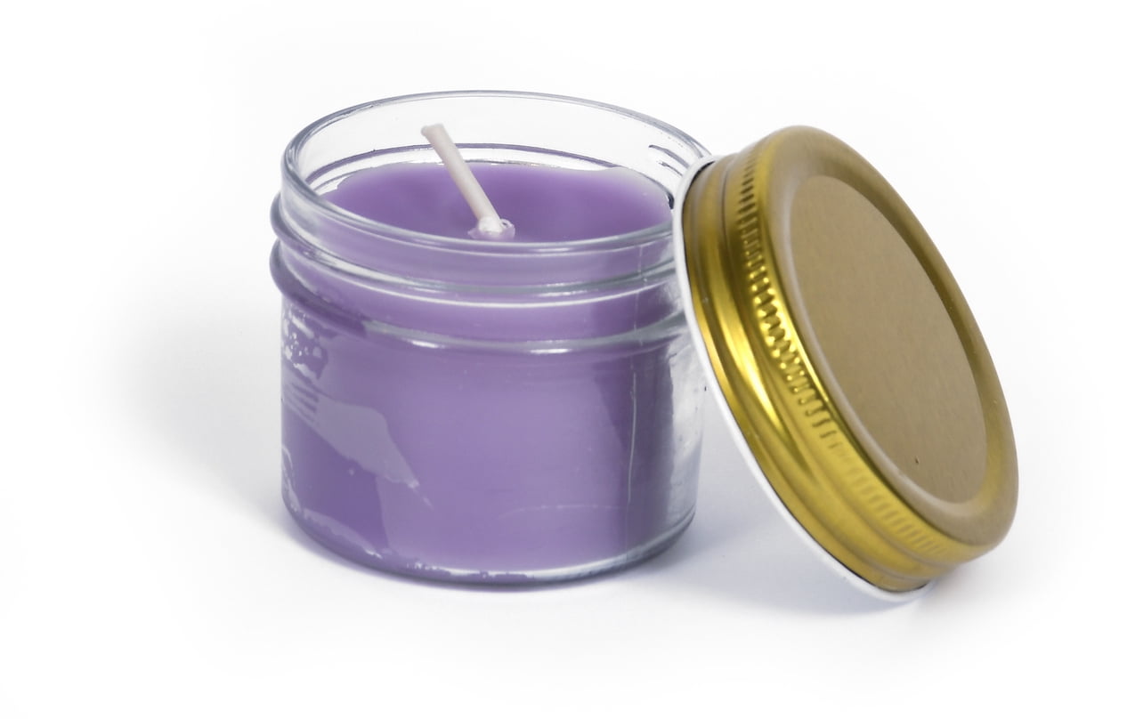 BeeTheLight Beeswax Jar Candle - 100% Pure USA Bees Wax in Glass ...