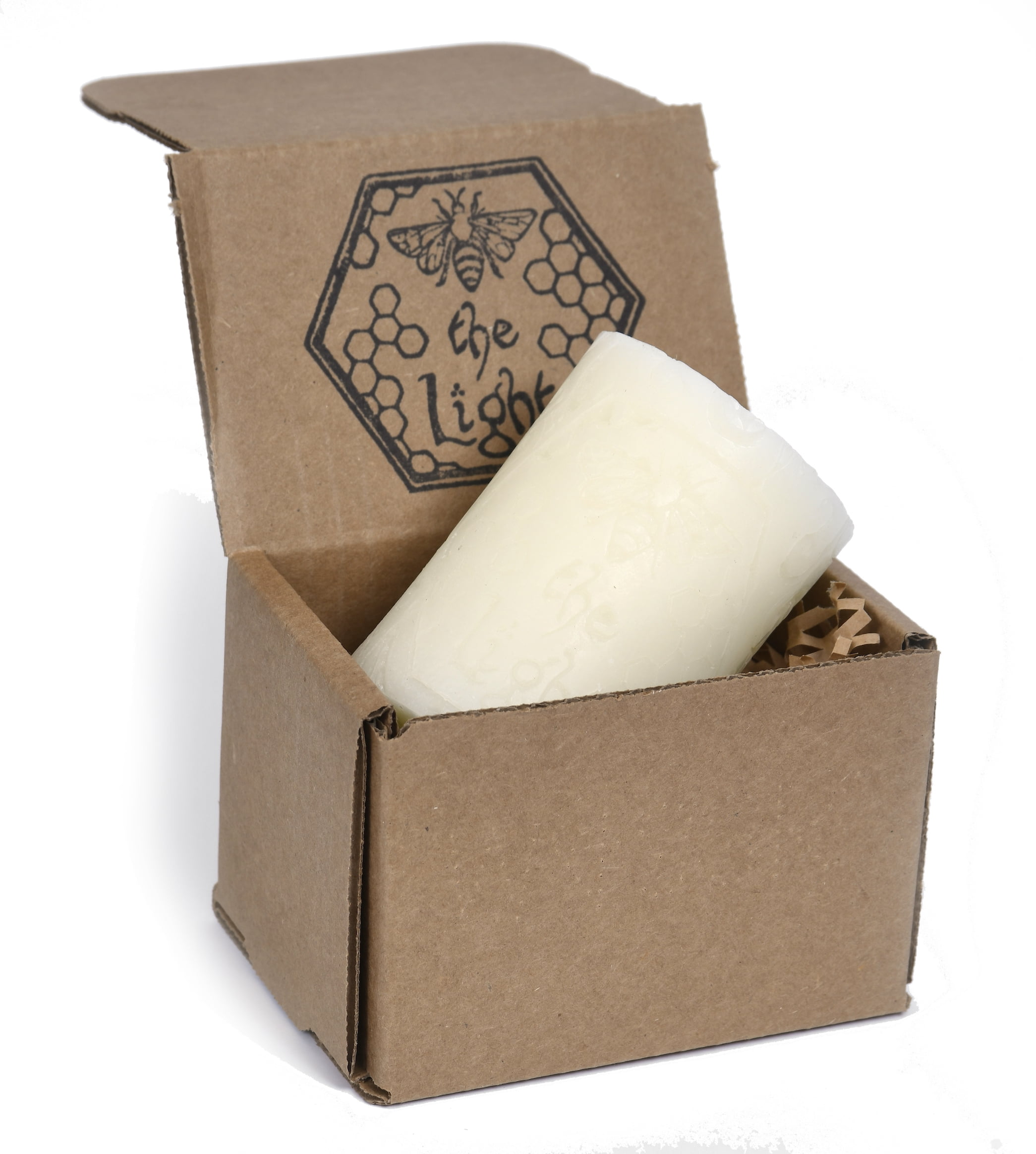 BeeTheLight Beeswax Pillar Candle - 100% Pure Bees Wax - Choose Your ...