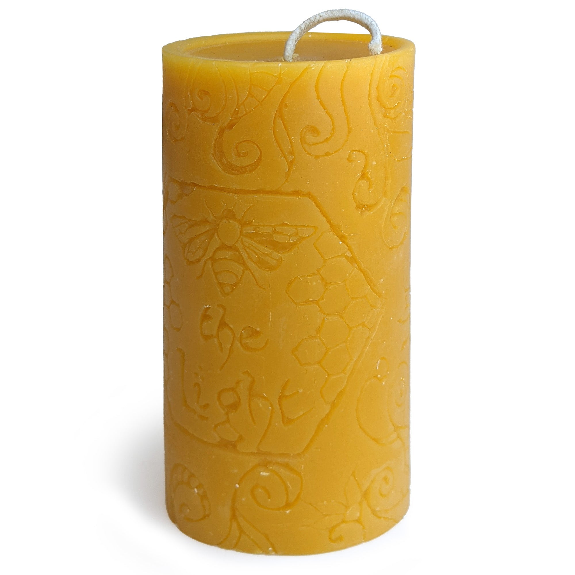 BeeTheLight Beeswax Pillar Candle - 100% Pure Bees Wax - Choose Your ...