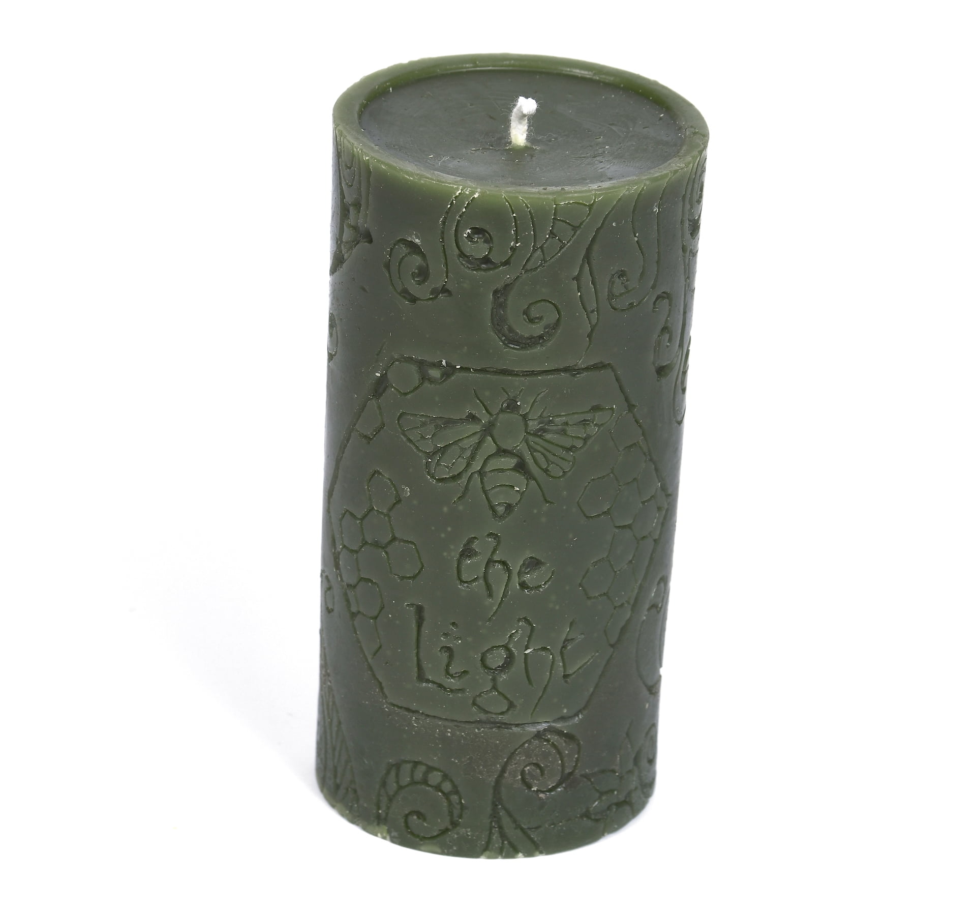 BeeTheLight Beeswax Pillar Candle - 100% Pure Bees Wax - Choose Your ...