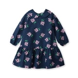 Beebay Frill collar floral dress Navy - 7 Years - Walmart.com