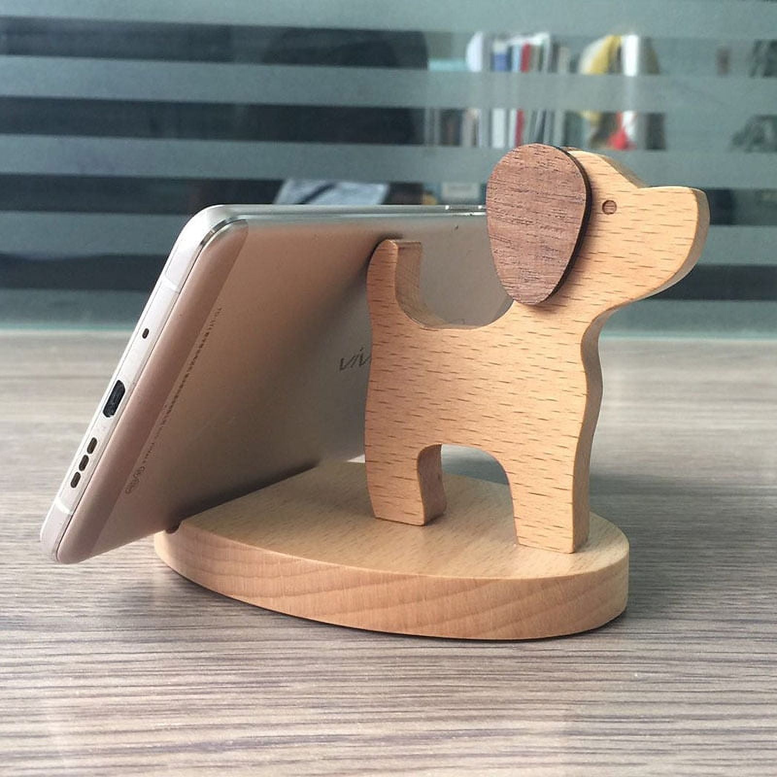 Beech Cell Phone Holder Mobile Phone Accessories Horse Lazy Person ...