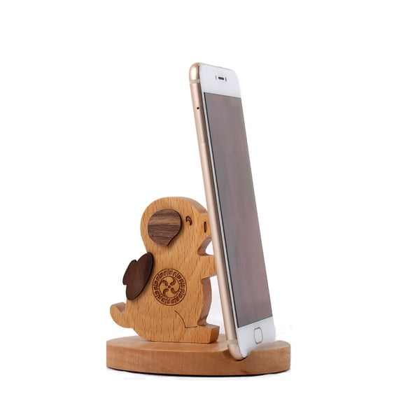 Beech Cell Phone Holder Mobile Phone Accessories Horse Lazy Person ...