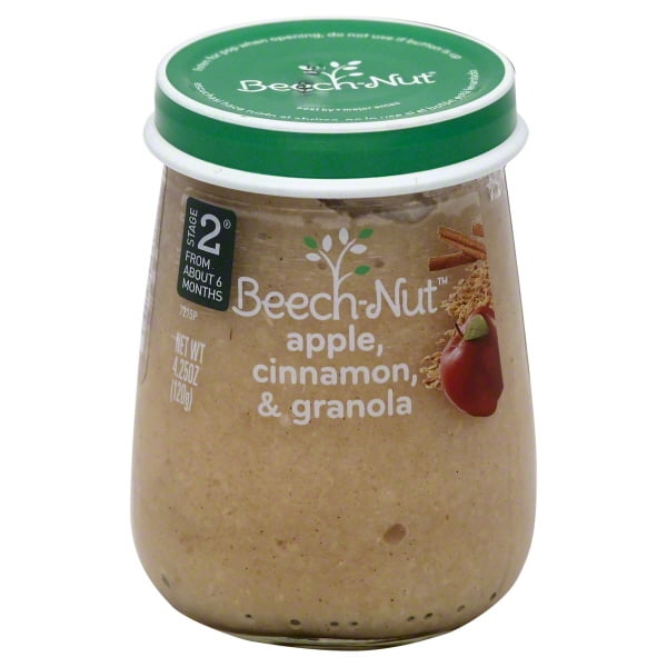 Beechnut Beech Nut Stage 2 Apple Cinnamon Granola - Walmart.com