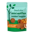Beech-Nut Mini Waffles Toddler Snack with Hidden Veggies Pumpkin and ...