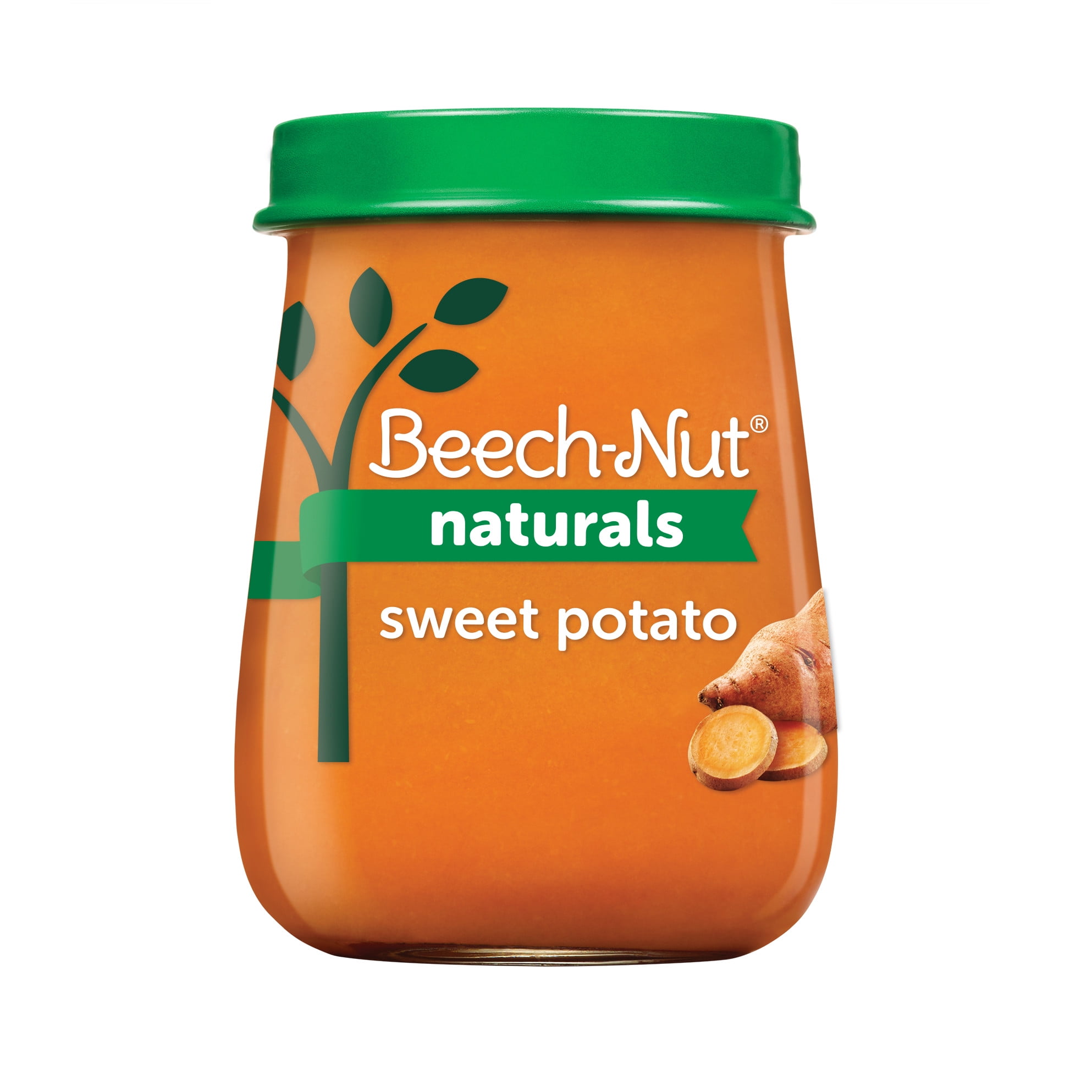 Beech-Nut Naturals Stage 1 Baby Food, Sweet Potato, 4 oz Jar - Walmart.com