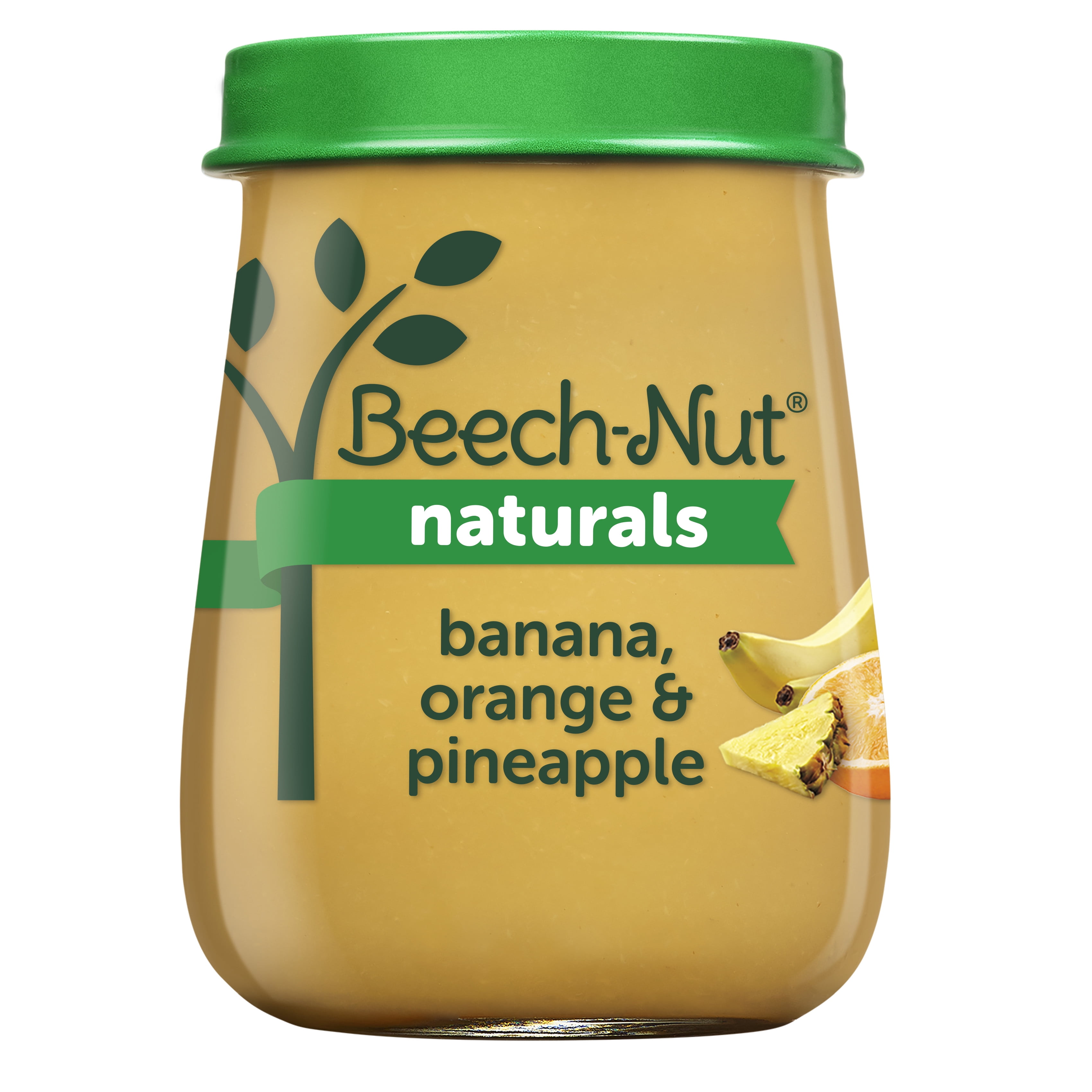 Beech-Nut Naturals Stage 2 Baby Food, Banana Orange & Pineapple, 4 oz ...