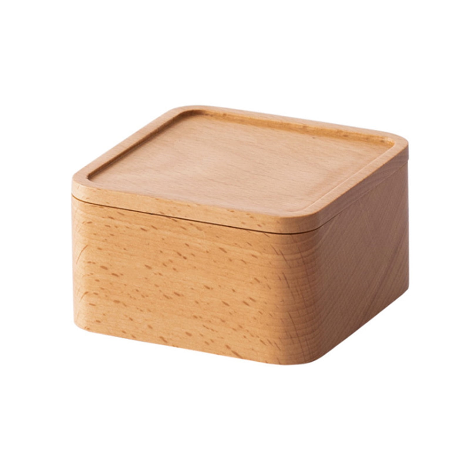 Small Beech Wood Keepsake Box, Trinket Storage, Jewelry Gift Box, Watch ...