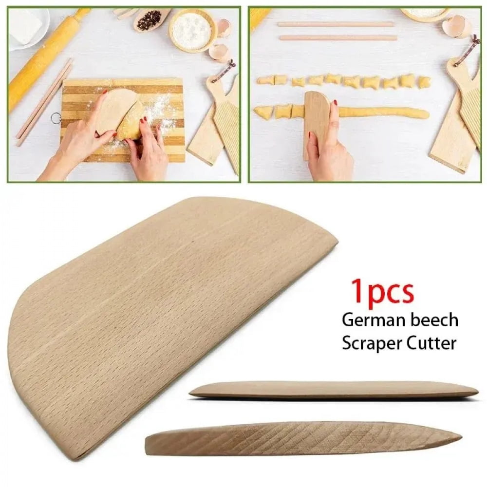 Beech Wood Butter Paddles Homemade Pasta Board Wooden Gnocchi Cavatelli ...